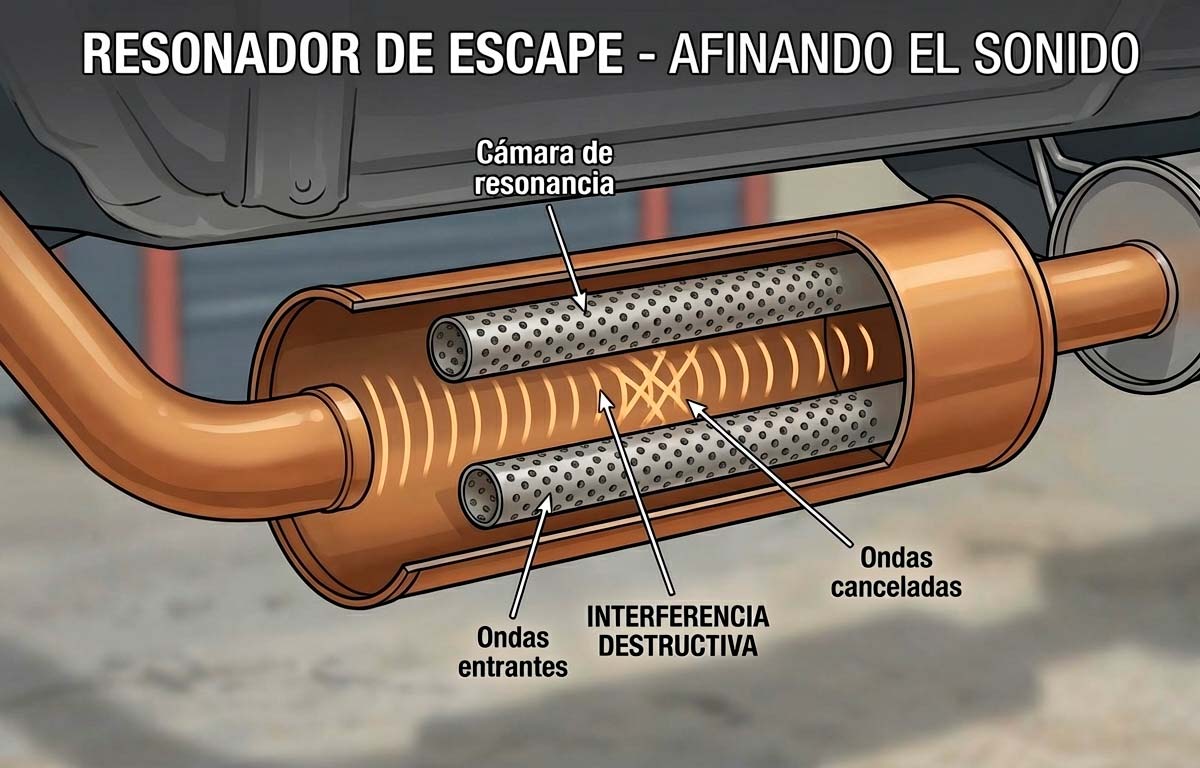 ¿Qué es el resonador de escape? - Vallecas Automóviles